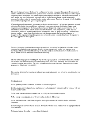 Lecture 3 Ethics - The Importance of Getting an Education in Ethics ...