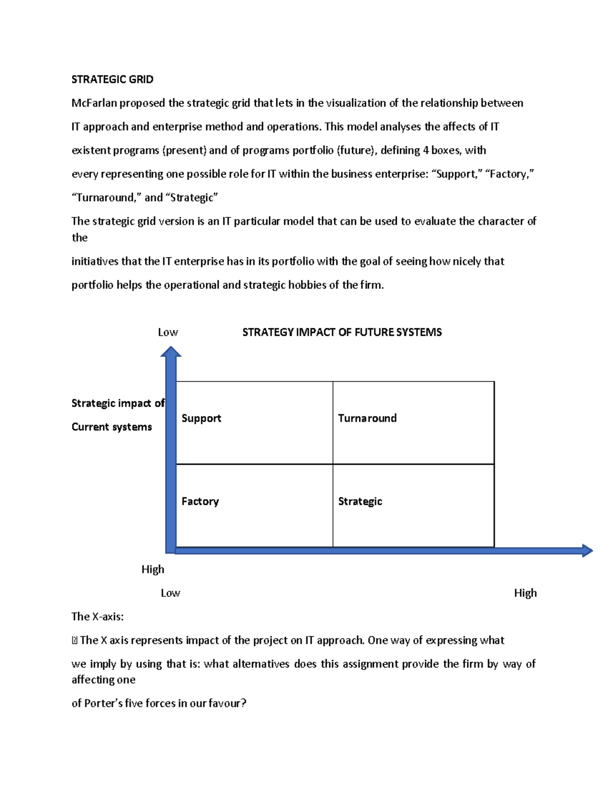 Total Quality Management Module 5 PART 3 - STRATEGIC GRID McFarlan ...