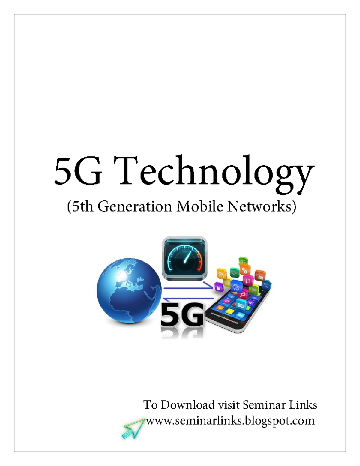 5G- Tecnology-1 - A to z - (5th Generation Mobile Networks) To Download ...