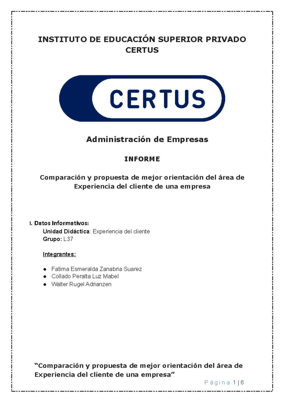 Grupo 2-Evidencia 1 - evidencia de la actividad 1 - INSTITUTO DE EDUCACIÓN SUPERIOR PRIVADO ...