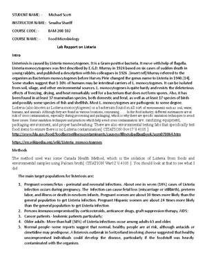 Experiment-1 Sys - Assignment - Pre- Labs RapID Staph Plus Report ...