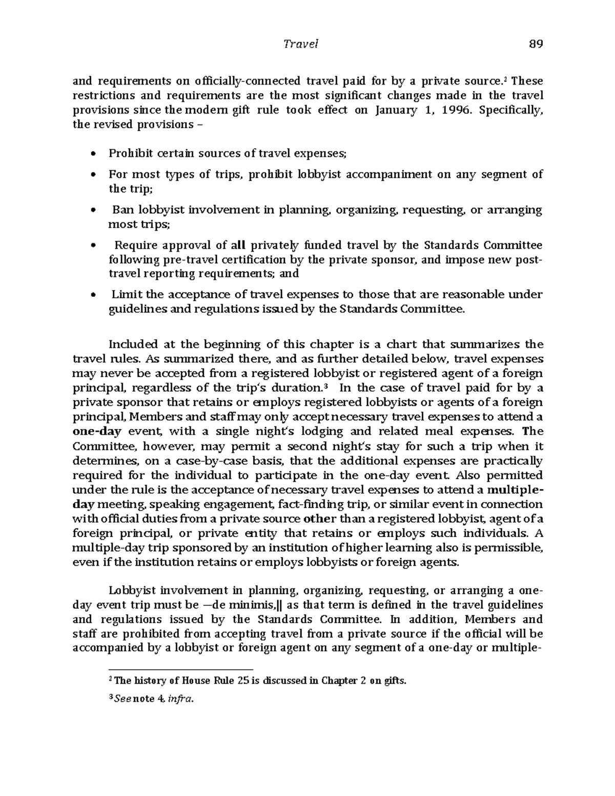 Accompanying Relative - Travel 89 and requirements on officially ...