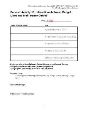 Demand activity 7 exploring indifference curves - Neal MacDougall and ...