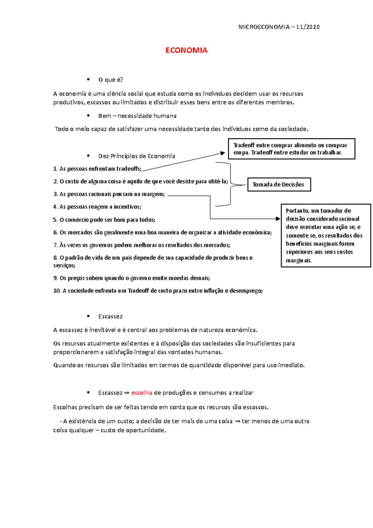 Economia - ECONOMIA O que é? A economia é uma ciência social que estuda ...