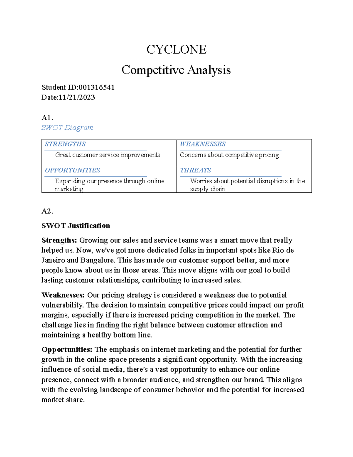 Cyclone COMP Analysis - anonymous - CYCLONE Competitive Analysis ...
