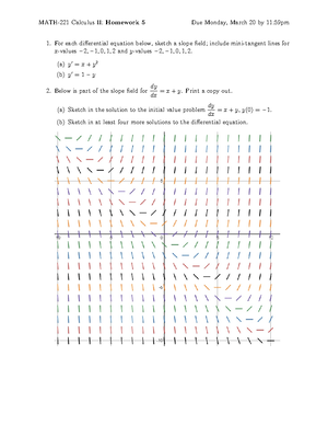 221 S23 HW7 - Practice worksheets - MATH-221 Calculus II: Homework 7 Due Friday, April 21 by 11 ...