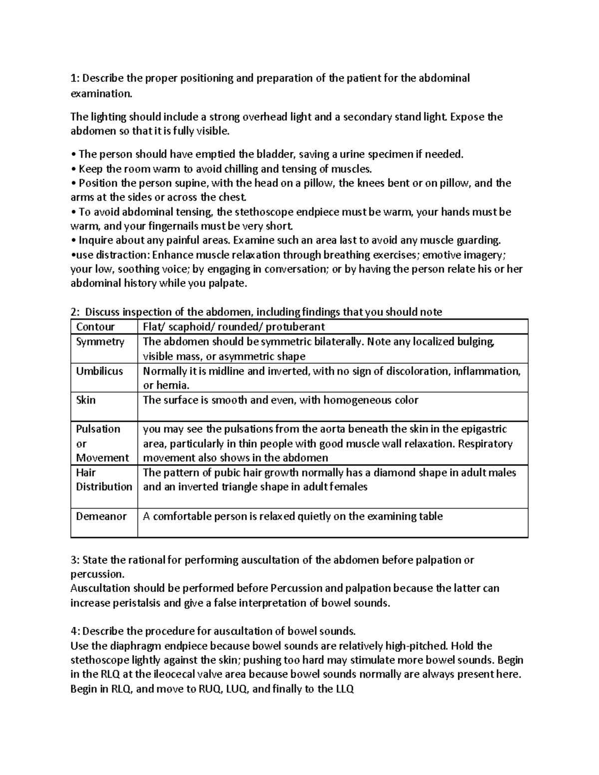 NR 304 Lab Manual Study Guide Questions Chapter 22 - 1: Describe the ...