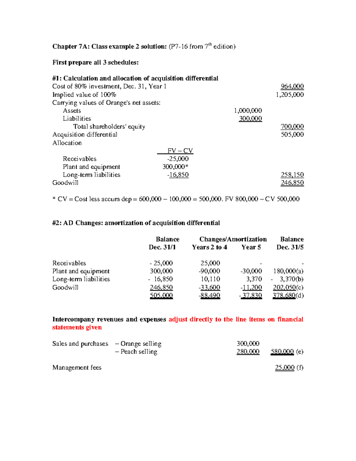 Chp 7 Class example 2 soln - Chapter 7A: Class example 2 solution: (P7 ...