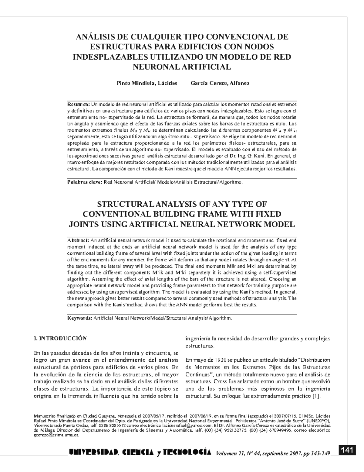 Investigacion Kani Adrian Arnaut Alvarez - Volumen 11, Nº 44 ...