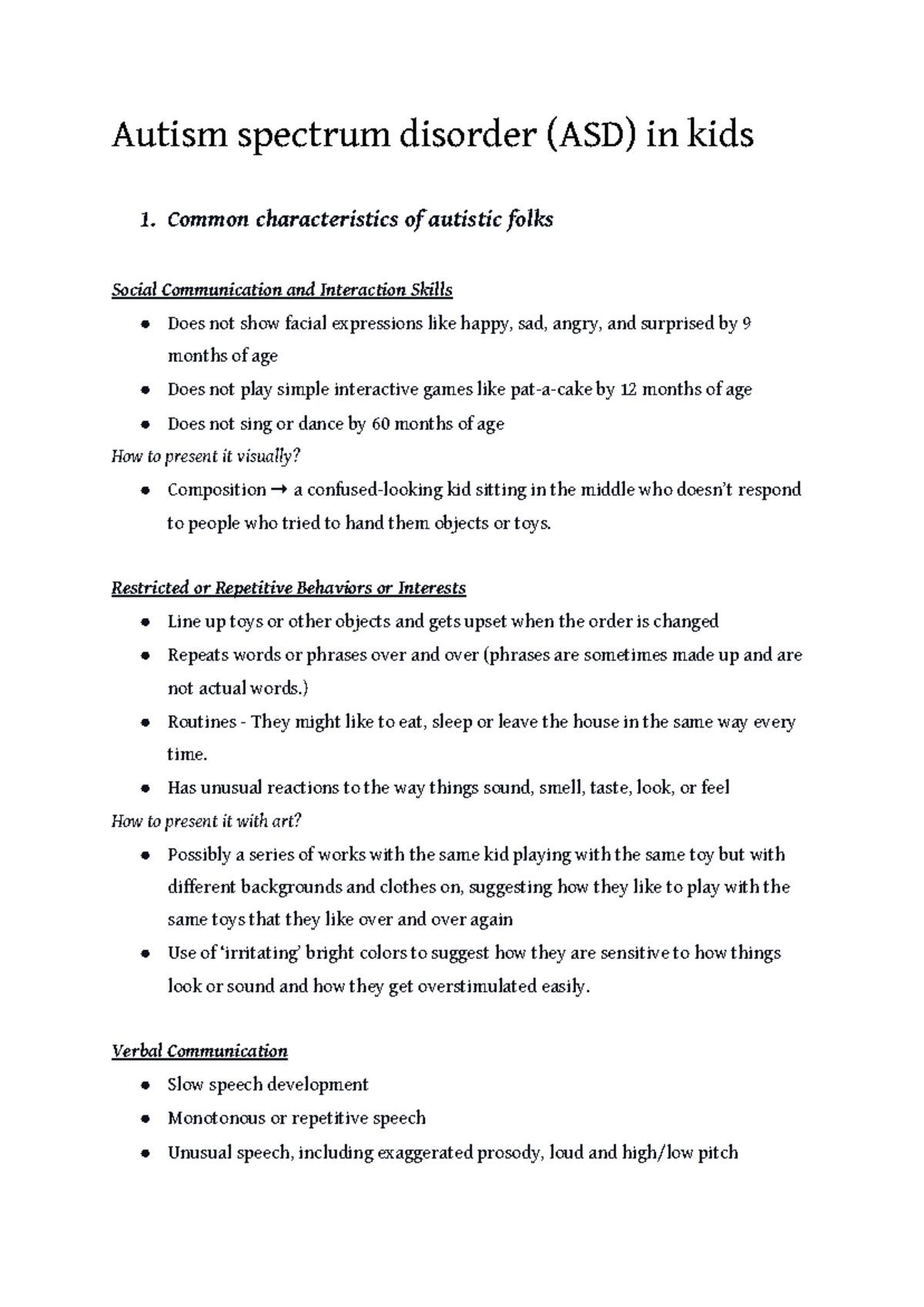 How to visually represent autism in art - Autism spectrum disorder (ASD ...