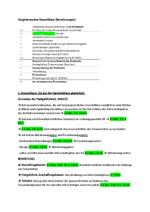 Lektion 3 - Lektion 3: Allgemeines Steuerrecht Einführung -die ...