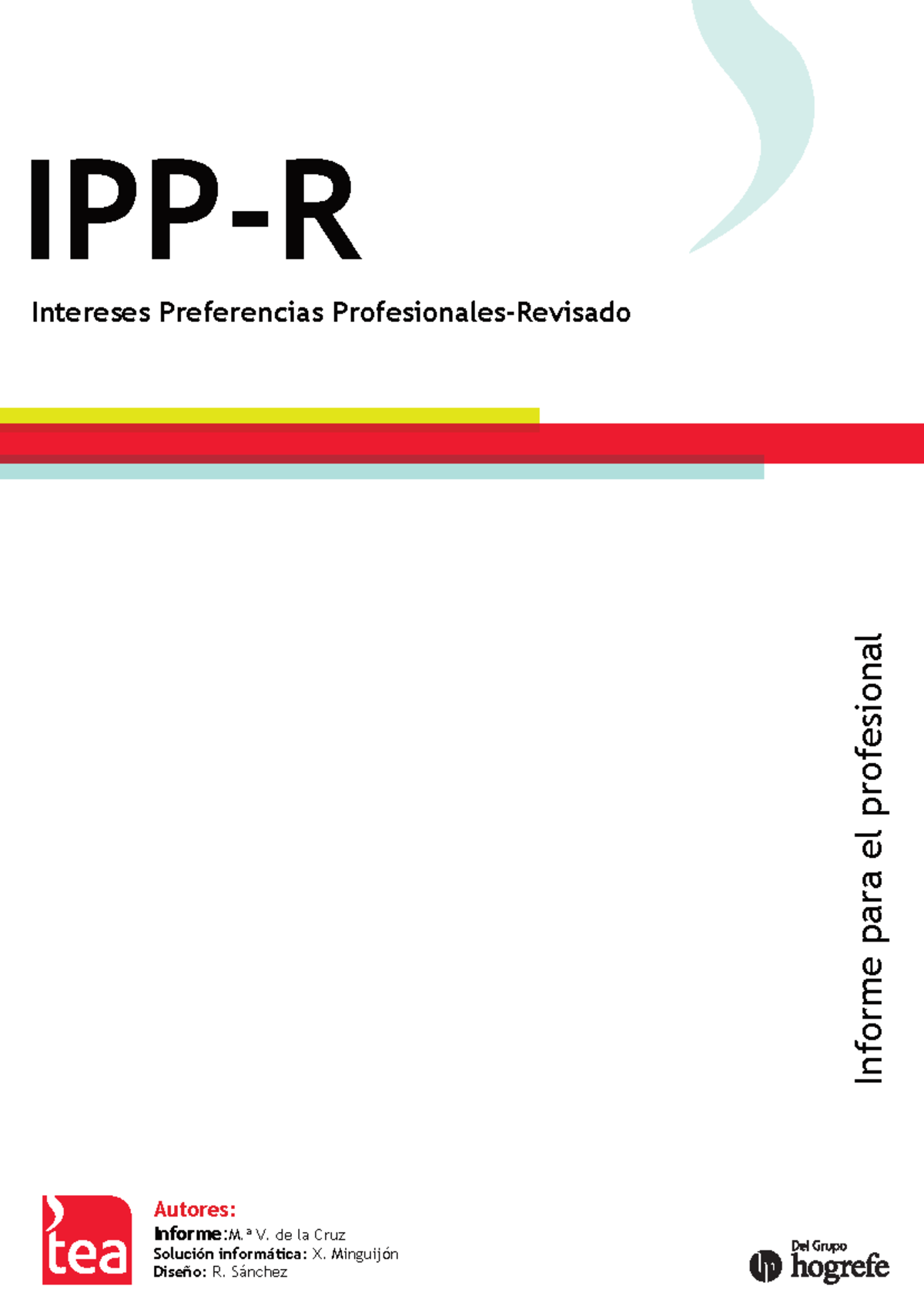 IPP-R - Prueba - IPP-R Intereses Preferencias Profesionales-Revisado ...