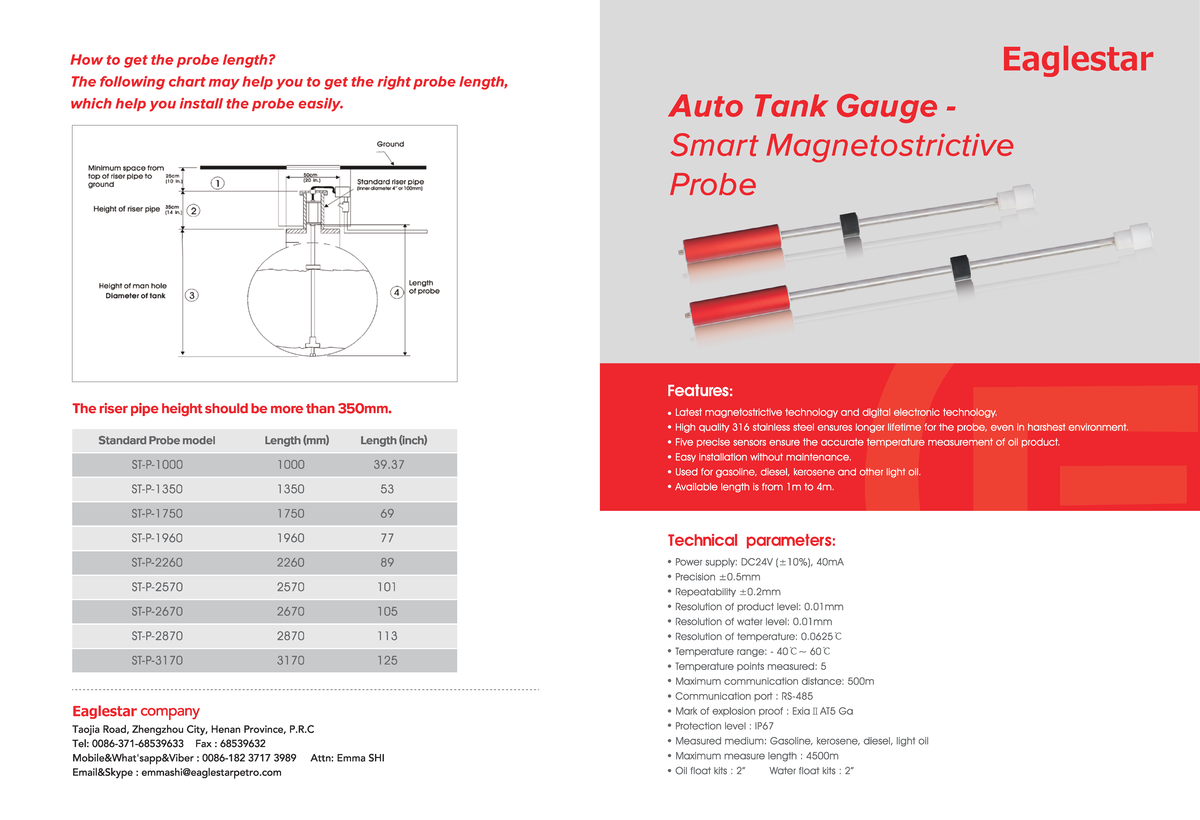 ATG-EG800 Auto Tank Gauging System - Human development - Studocu