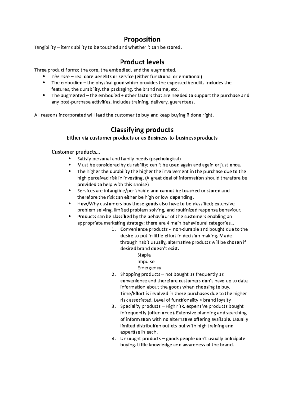 Chapter 8: Innovation and New Proposition Development - Proposition ...