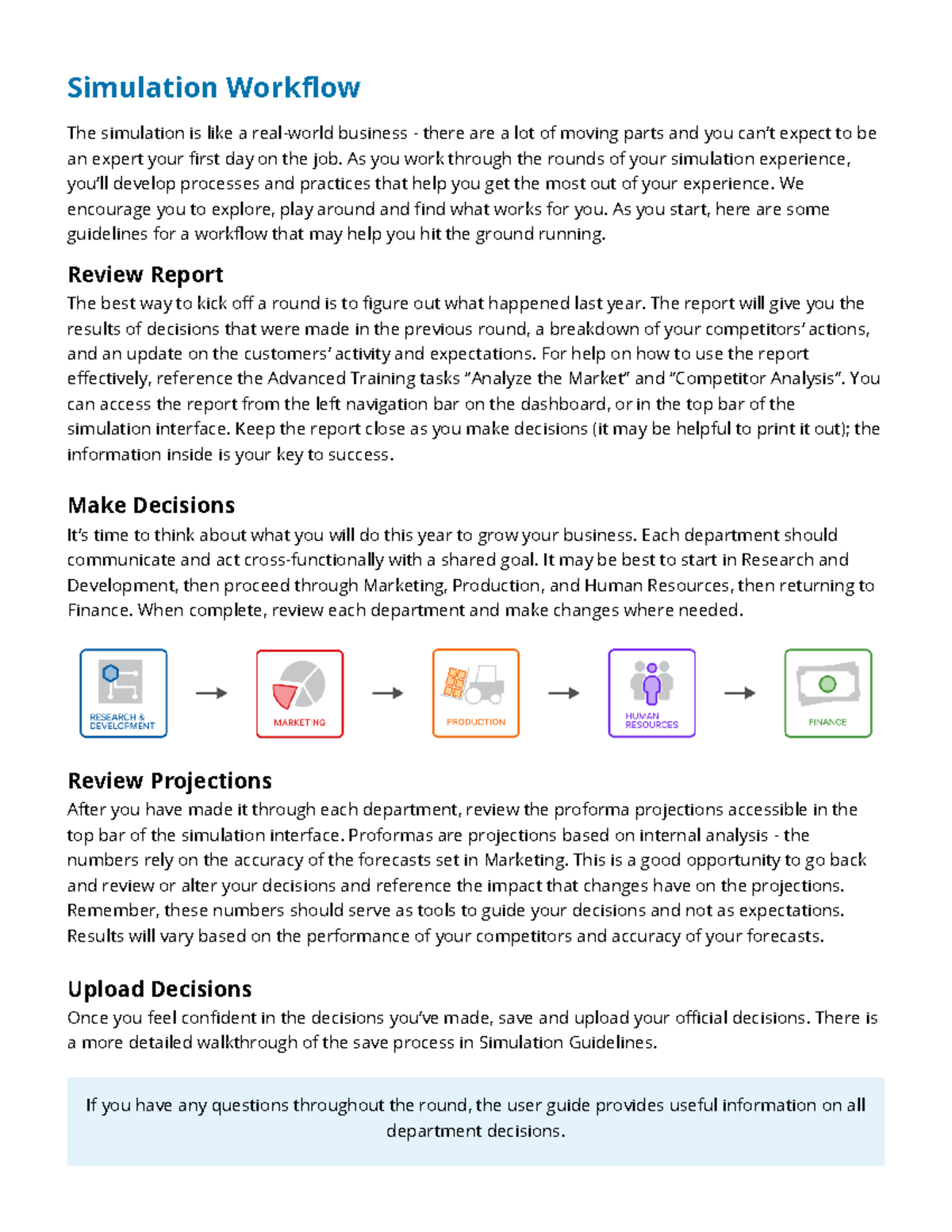 Simulation Workflow sustainability - Simulation Workflow The simulation ...