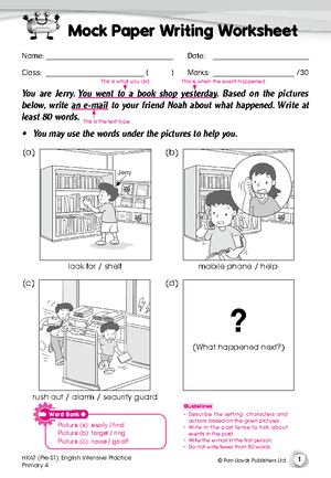 S2 Proofreading Exercises and Answers - There is no more than one ...