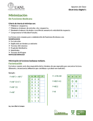 Practica #6 Electrónica Digital I Y Laboratorio Diseño Combinacional - UNIVERSIDAD AUTONOMA DE ...
