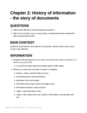 Chapter 7 Information technologies creation dissemination and retrieval ...