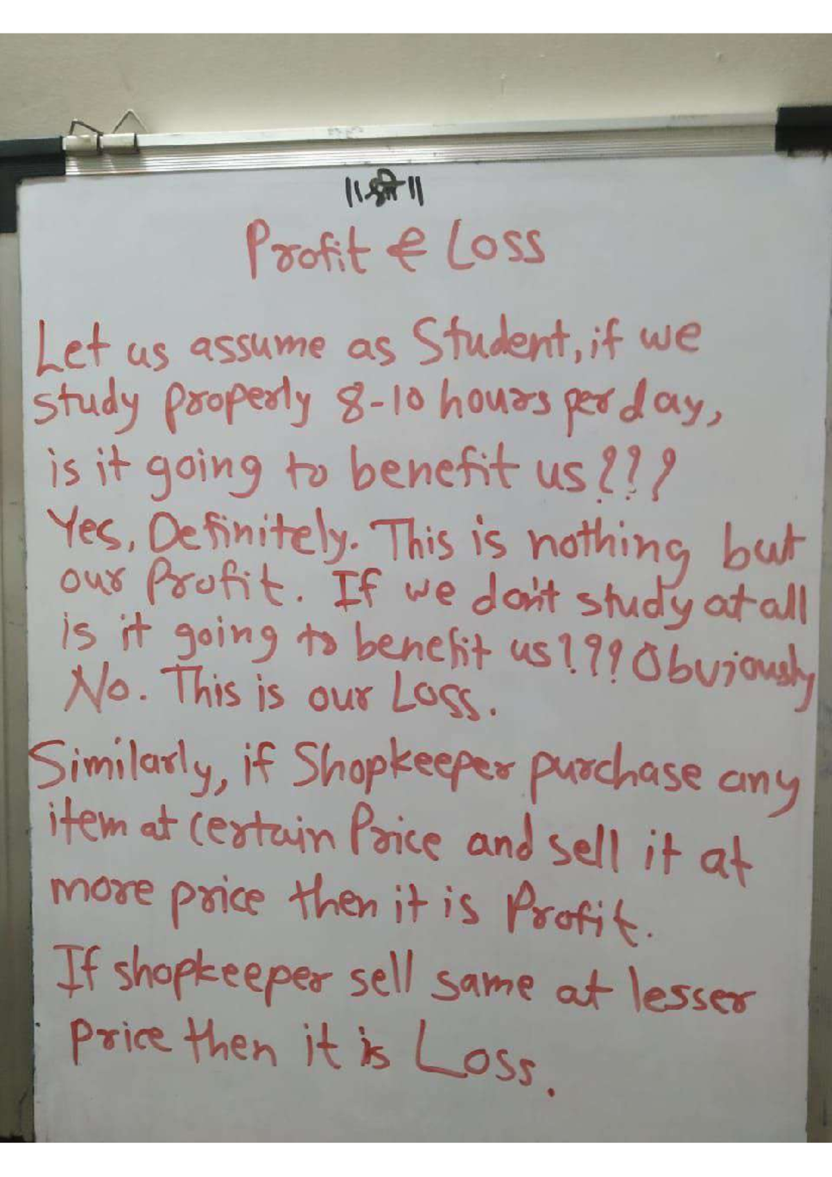 Profit And Loss P l Calculation Engineering Studocu