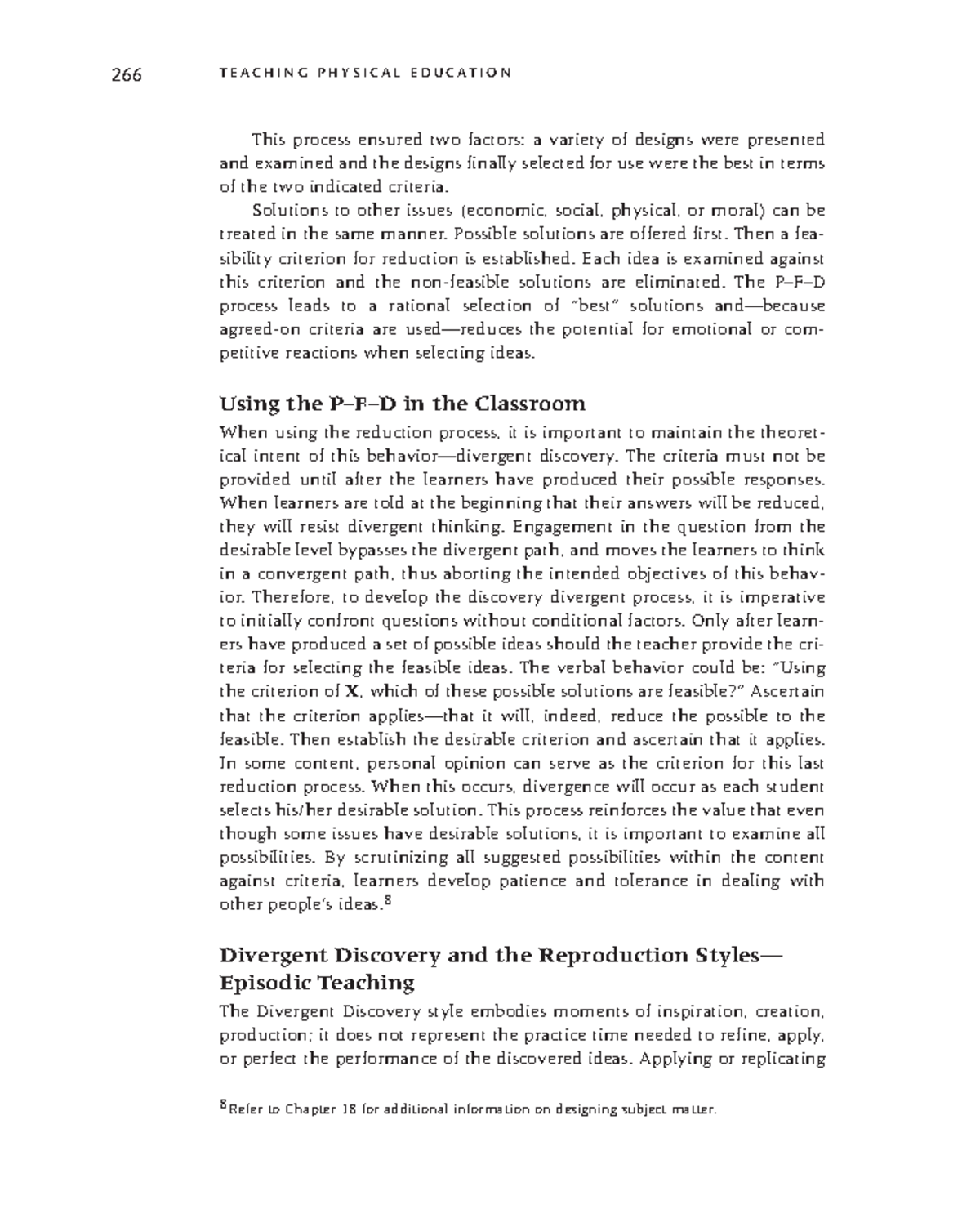 Physical education-160 - This process ensured two factors: a variety of ...