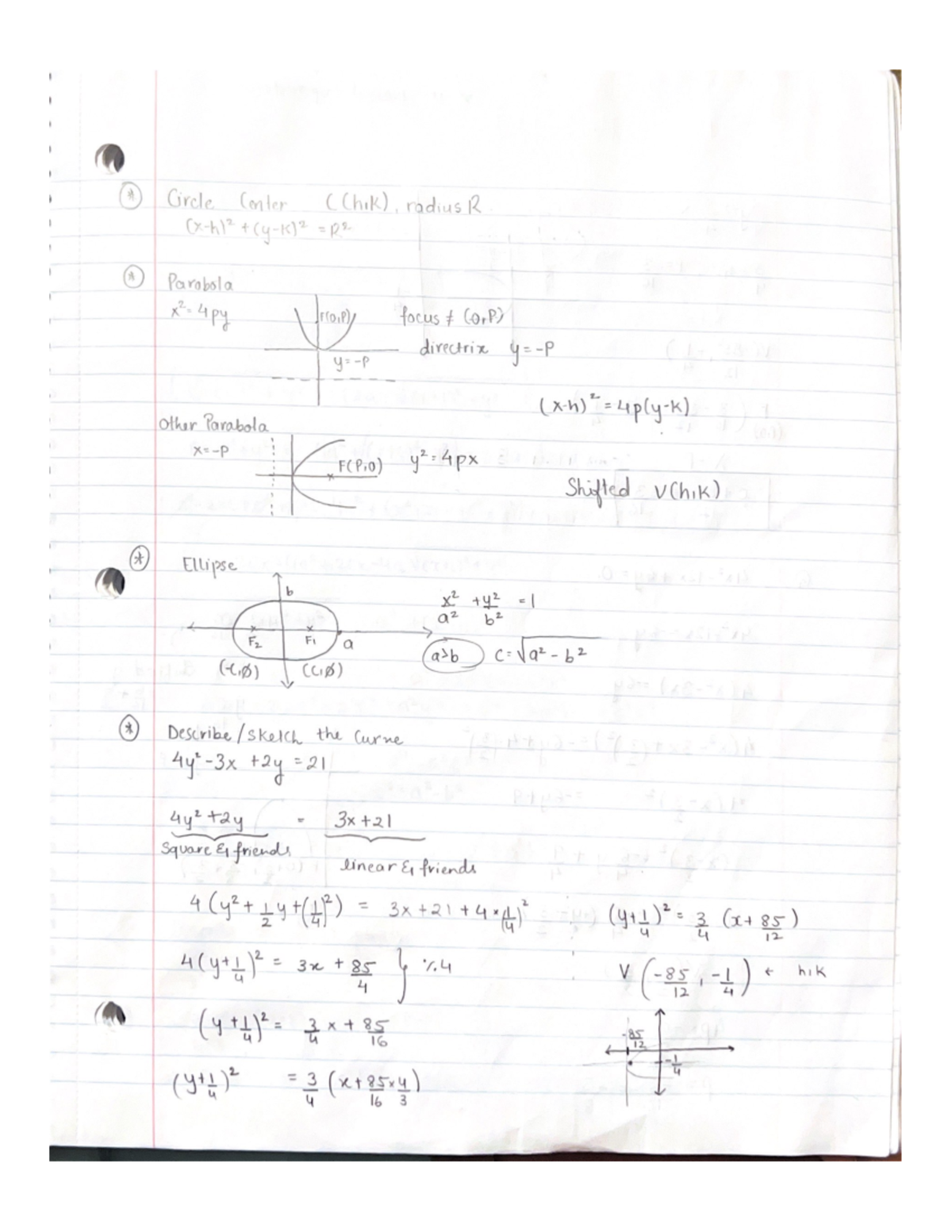 Ellipse - MATH 171 - Studocu