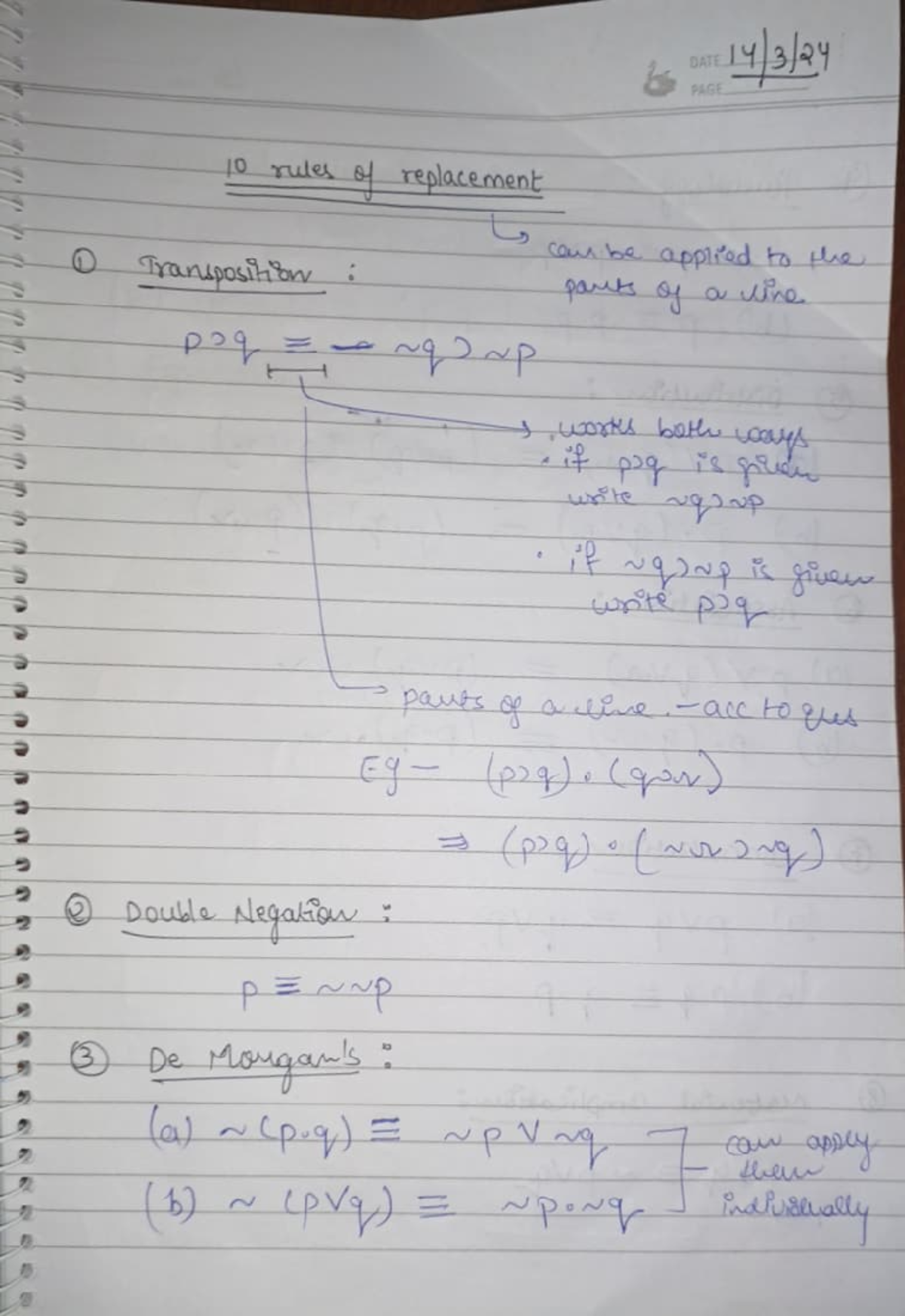 10 rules of replacement logic - G) - ,_ -~- ~ - L !> ~ ',:,-0.,. CLp?uo ...