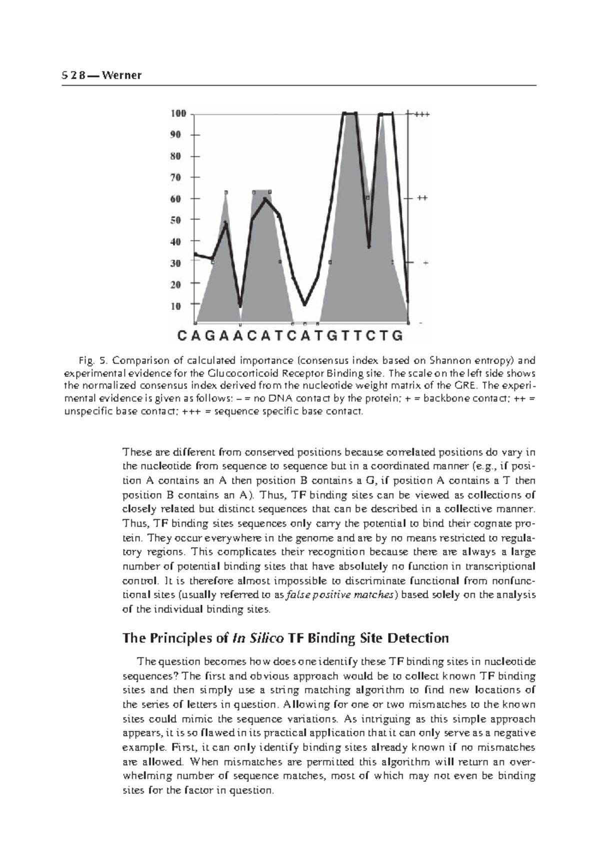 Introduction to bioinformatics-181 - 5 2 8 — Werner These are different from conserved positions ...