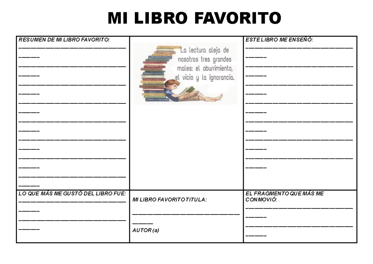 fafoeira libro fva - MI LIBRO FAVORITO RESUMEN DE MI LIBRO FAVORITO ...