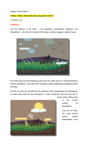 Lesson 1 - rgerg - Ongayo, Shaen Abby A. 11 STEM – OLL Lesson 1 ...