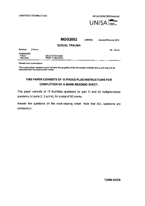 Tutorial Letter 102 2021 Corrected Version - MGG2602/102/0/2 021 Tutorial Letter 102/0/ Sexual ...