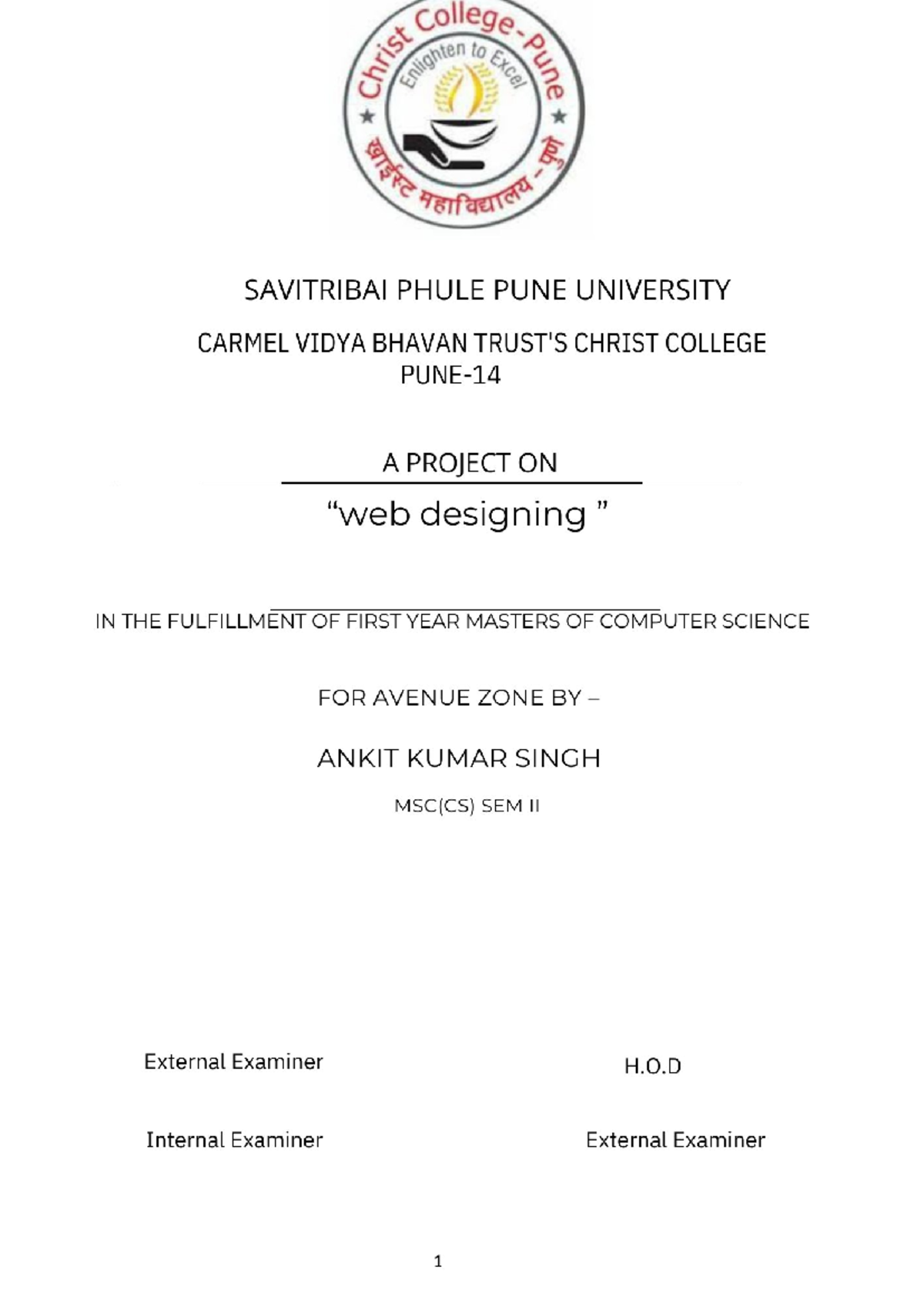 Internship report - College. Chicken to EXCELLENCE June DATE B ...