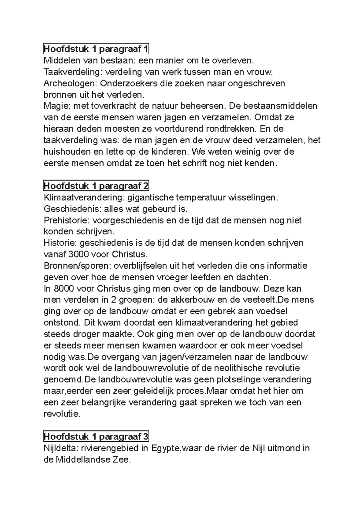 Hf1 prg 1 ges vwo - ja niks eig gaat over egypte - Hoofdstuk 1 ...