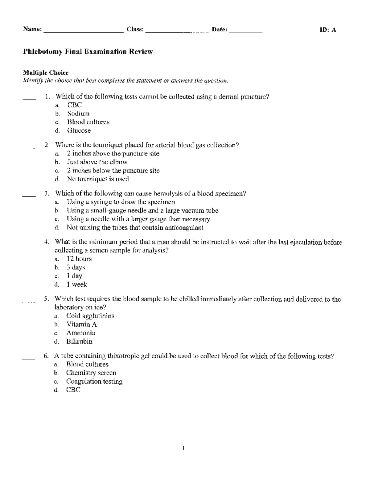 PHL Final Exam Review - Shahja - Studocu