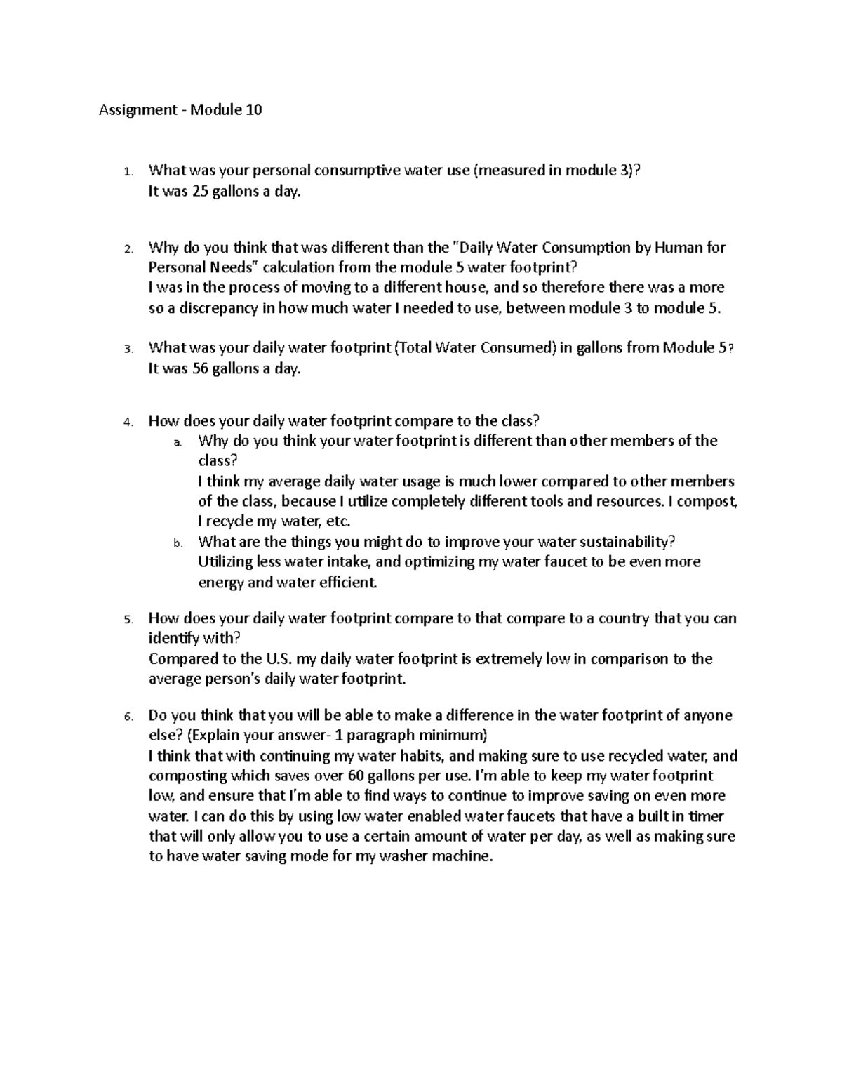 Assignment - Module 10 - This is the lecture notes. - Assignment ...