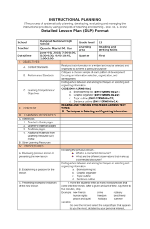 Action Plan in BSP. 2023-2024 - ACTION PLAN FOR: BOY SCOUT S. 2023 ...