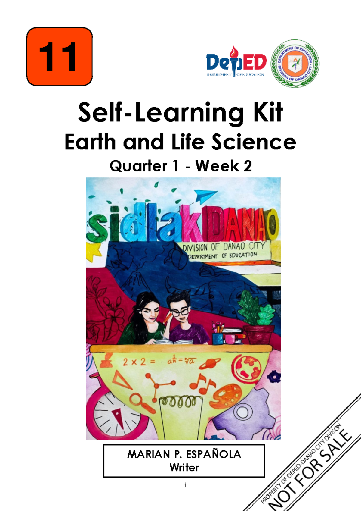 SLK Science SHS Q1W2 - english - i MARIAN P. ESPA—OLA Writer Self ...