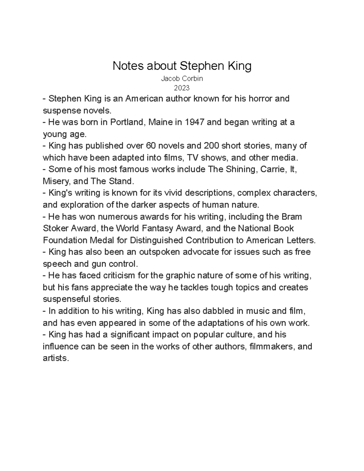 Untitled Document We Had To Take Notes On Famous Writers And I Chose untitled-document-we-had-to-take-notes-on-famous-writers-and-i-chose