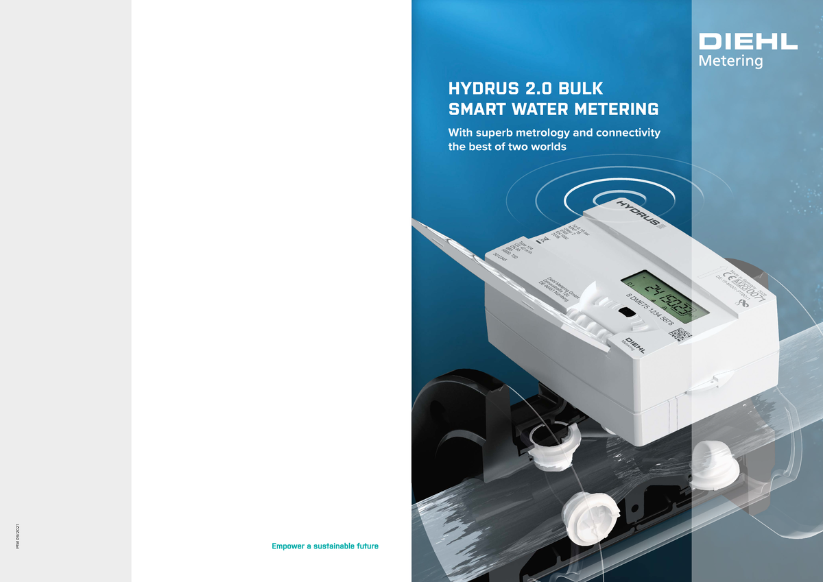 20211014 Brochure Hydrus 2 - HYDRUS 2 BULK SMART WATER METERING With ...