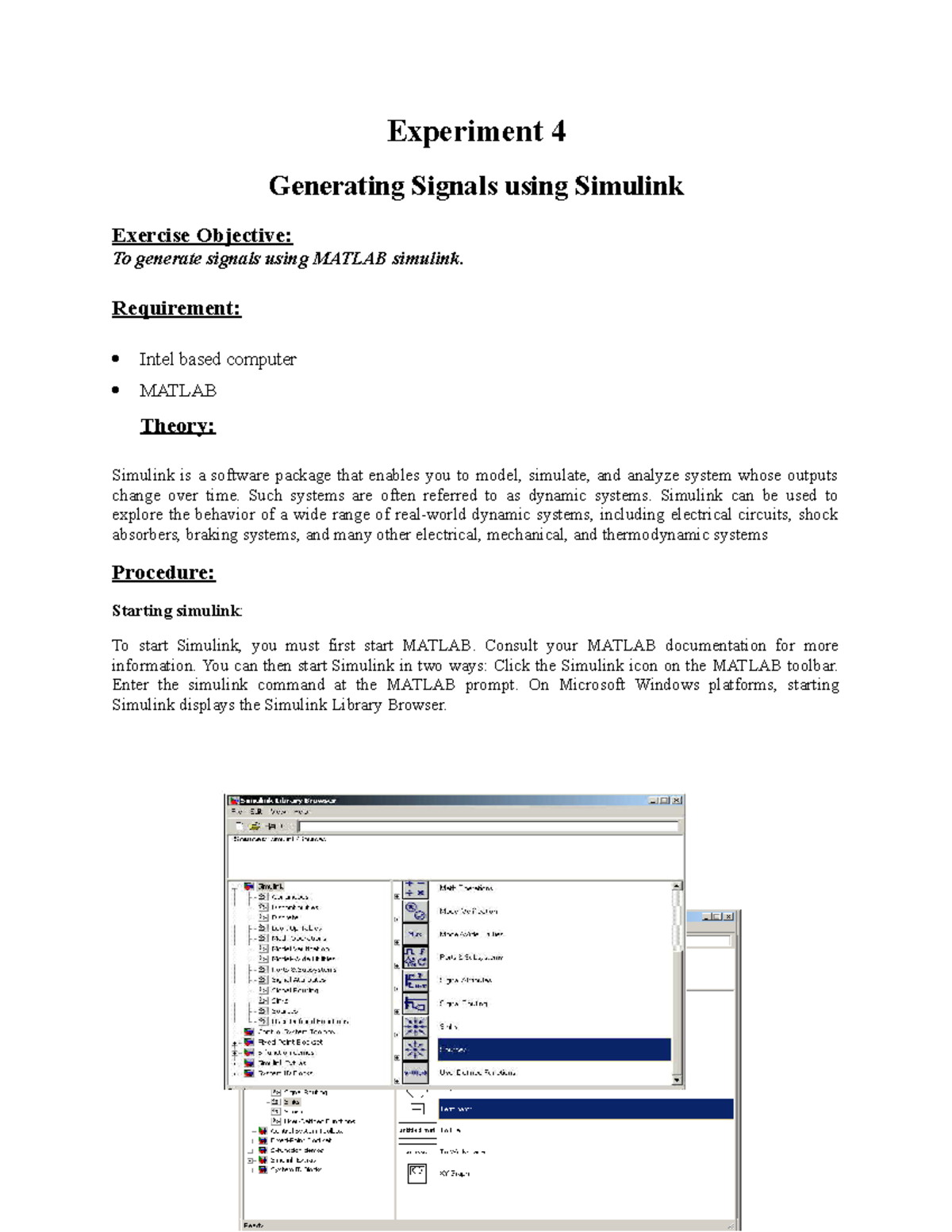 Experiment 004 - Its about how to solve equations on the matlab ...