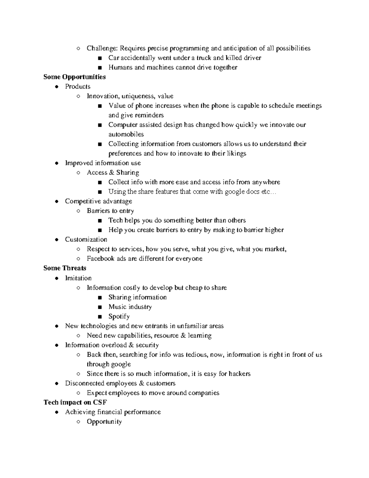 BU111 course notes-11 - Challenge: Requires precise programming and ...