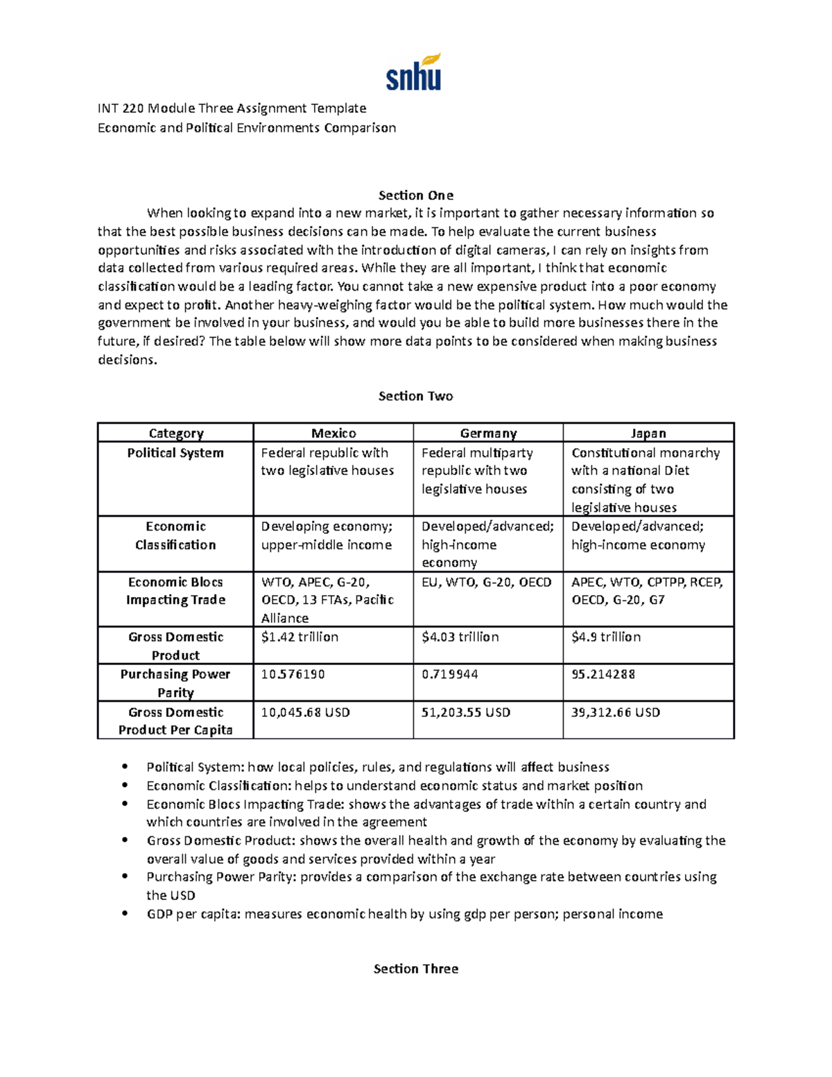 Int 220 Module Three Assignment Template Int 220 Module Three