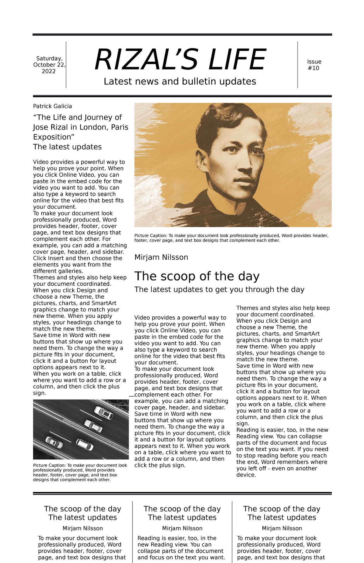 Rizl - feel free to browse - Saturday, October 22, 2022 RIZAL’S LIFE ...