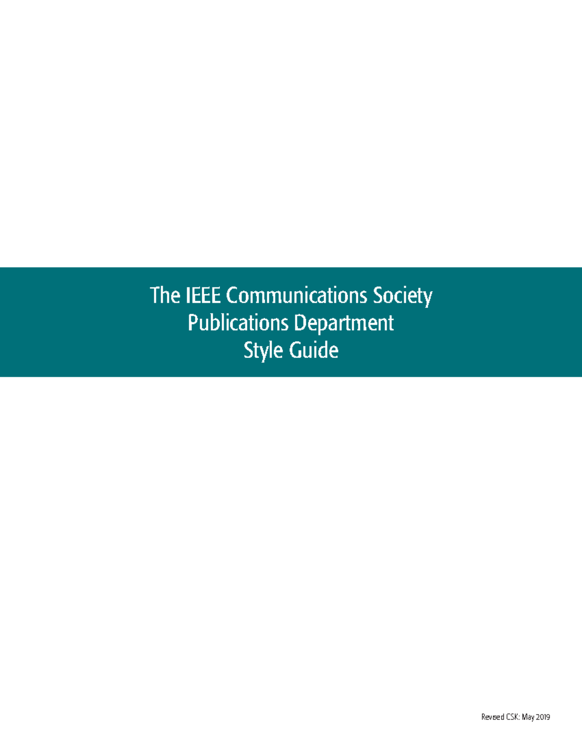Com Soc Pubs Style Guide - The IEEE Communications Society Publications ...