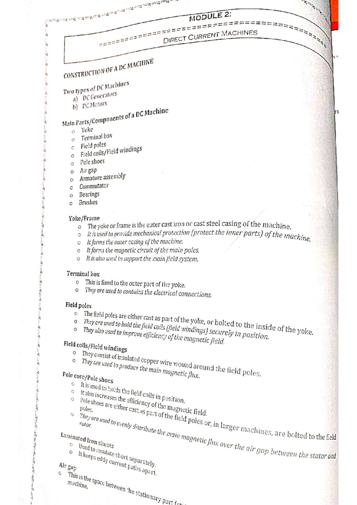 Electro N3 notes - Very helpful - AF001 - Studocu