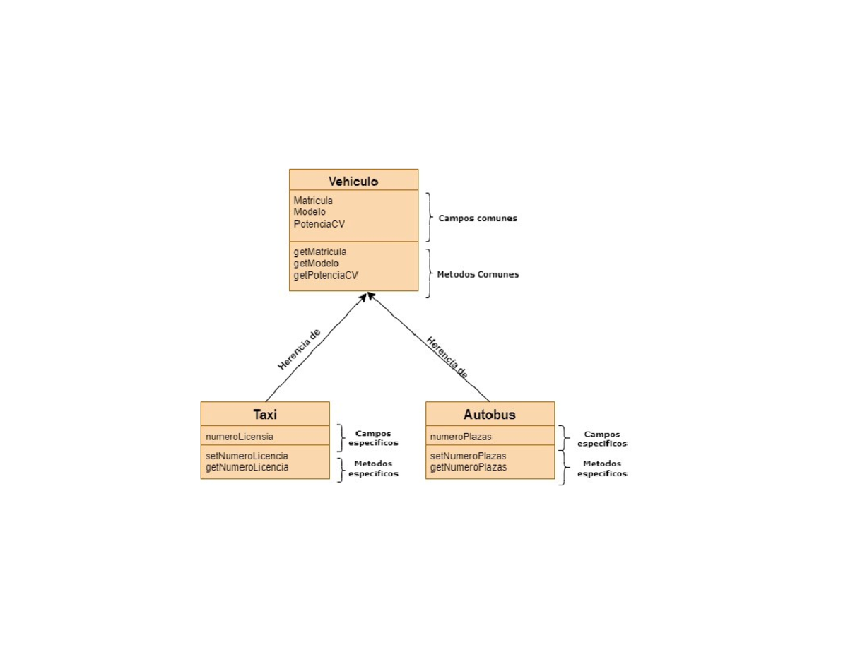 Diagrama UML clase y atributos vehiculo taxi autobus - Programación orientada a objetos v1 - Studocu