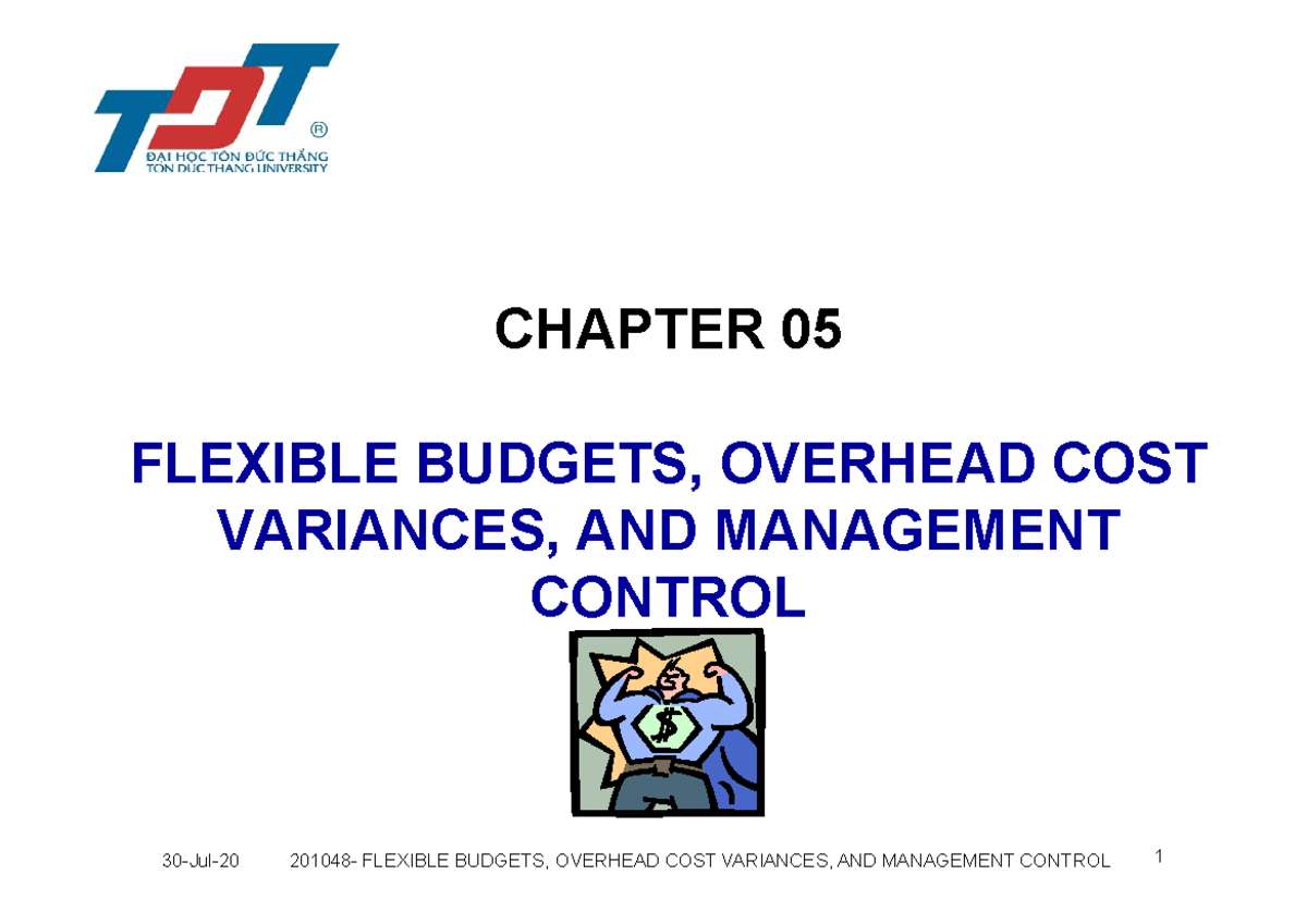 2010 48 Management Accounting Chapter 05 Flexible Budget Overhead Cost Variances - 201048 ...