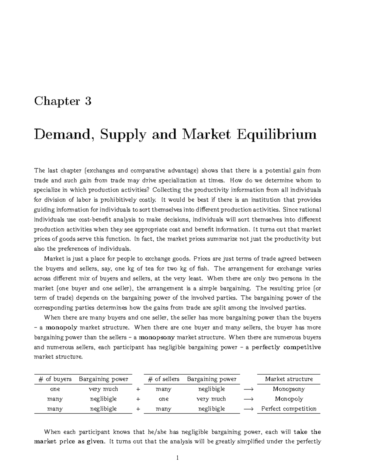 Book Supply NDemand 2019 0822 - Chapter 3 Demand, Supply and Market ...