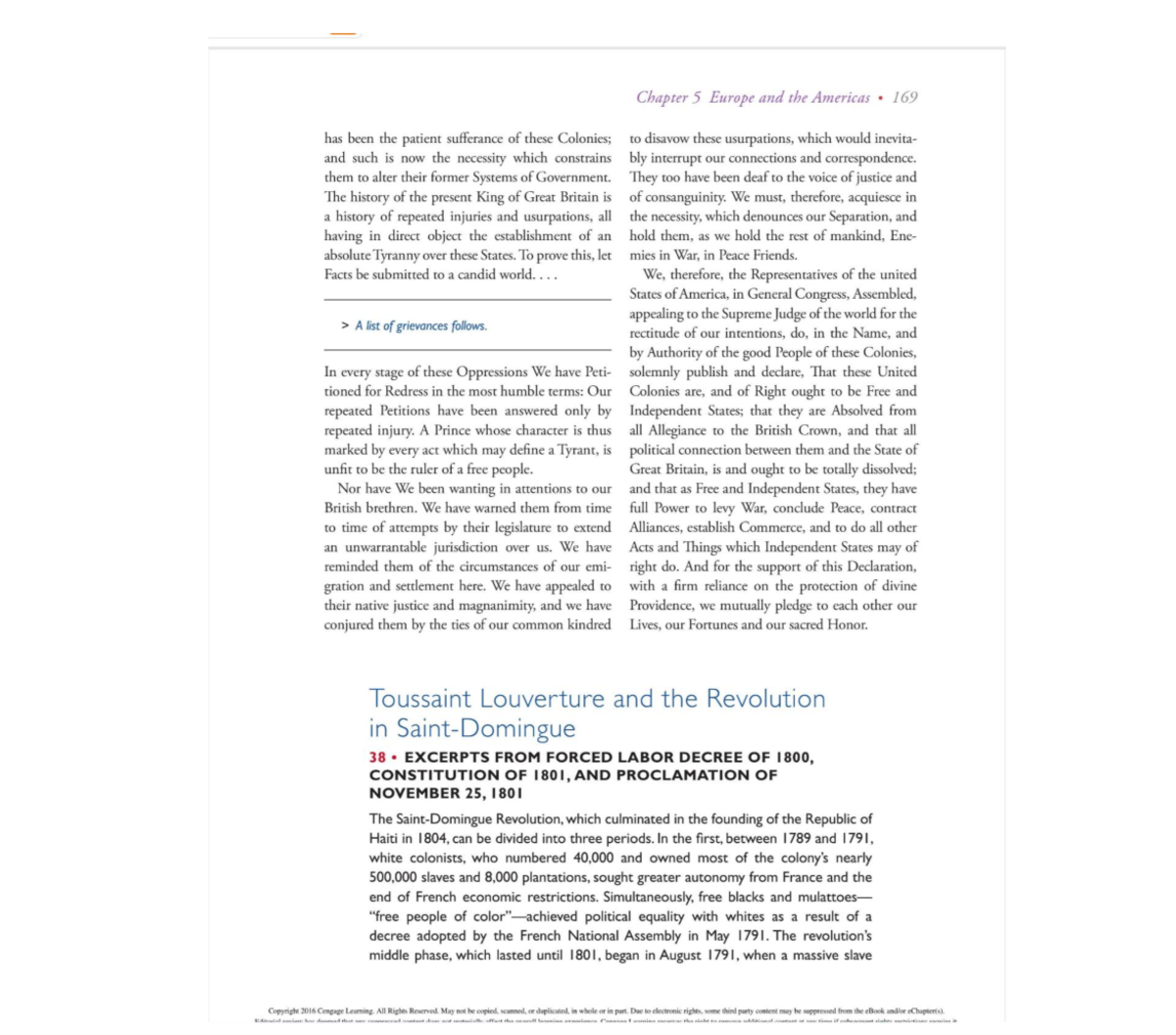 Toussaint Louverture documents - HL P2 - Studocu