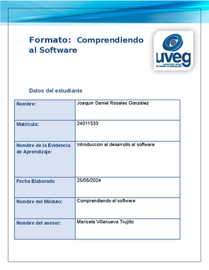 Reconociendo LAS Áreas DE Desarrollo DE Software - R4. RECONOCIENDO LAS ...