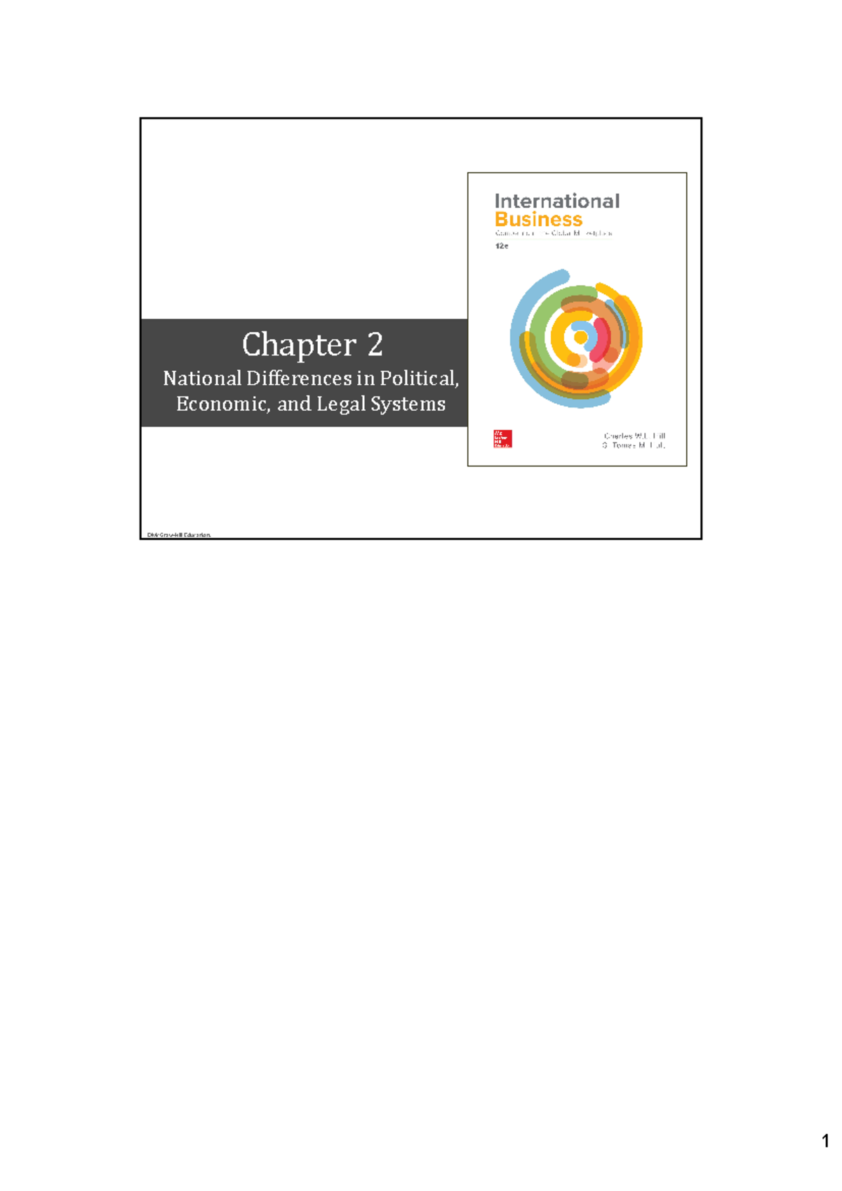 GB ch 2 with not - ©McGraw-Hill Education. Chapter 2Chapter 2 National ...